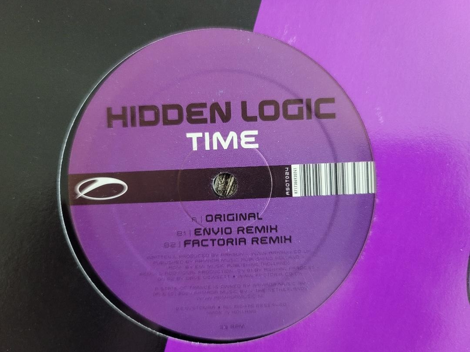 Hidden Logic - Time (Original / Envio Remix / Factoria Remix) Armada ...