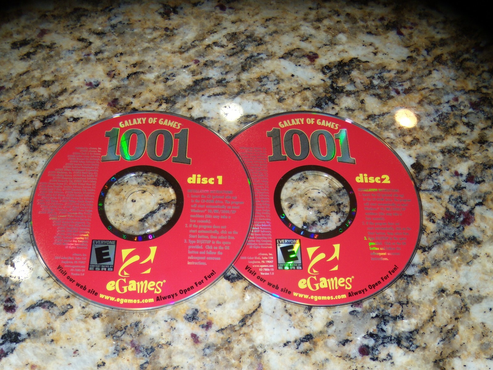 Galaxy of Games 1001 (PC, 2005) Game | eBay