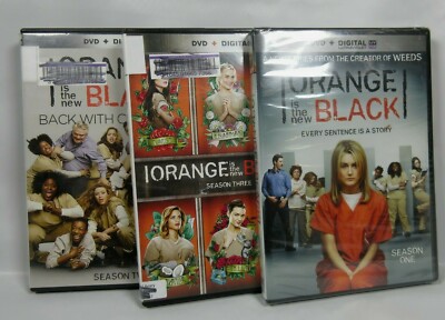 Orange is the New Black Dvd Season 1-3 (Comedy/Drama/Women's Prison) | eBay