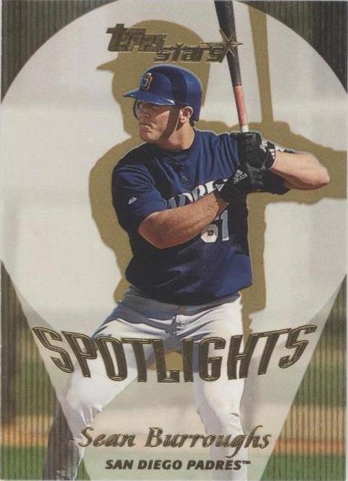 2000 Topps Stars - Spotlights Sean Burroughs #191 for sale online | eBay