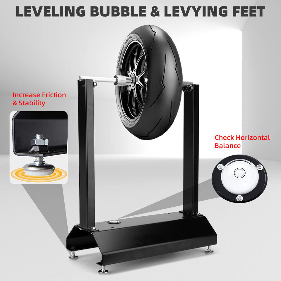 Motorcycle Wheel Balancer Motorbike Balancing Stand Tire Tyre Bike ...