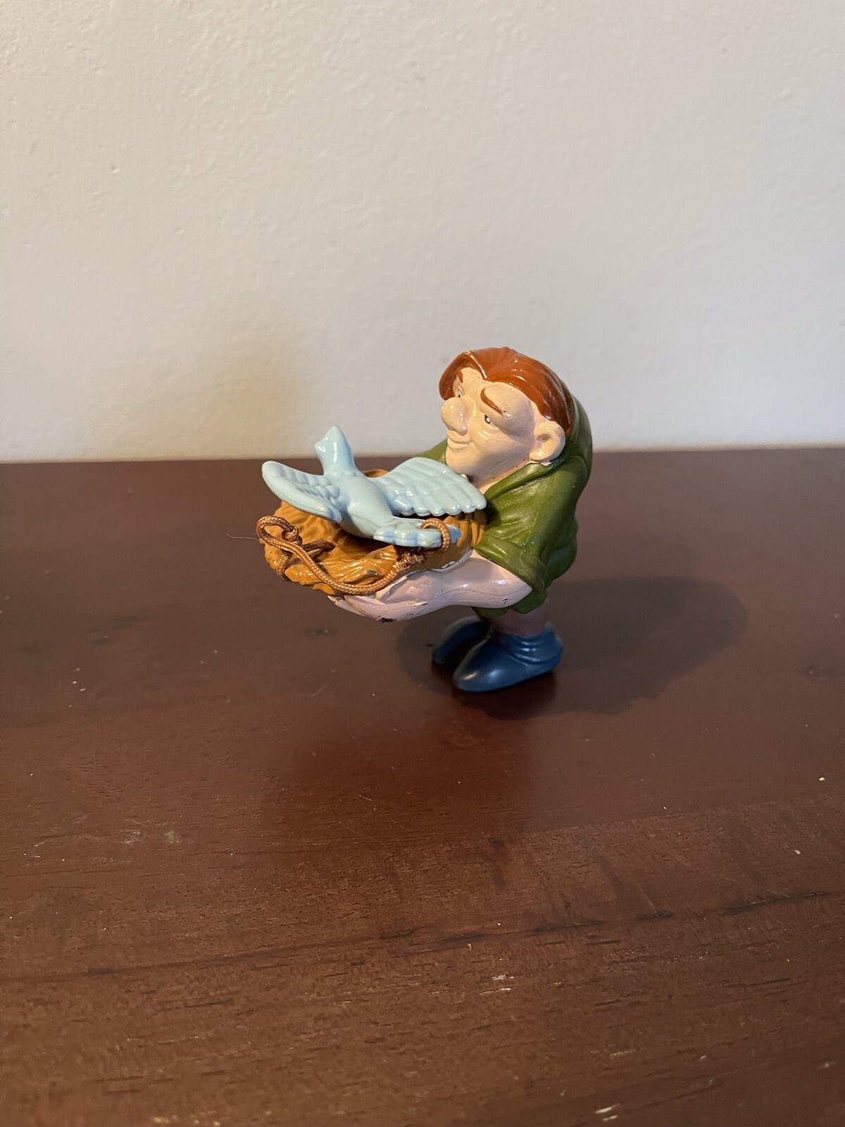 Disney Hunchback Notre Dame Quasimodo Holding Bird Nest w/ Bluebird 3 ...