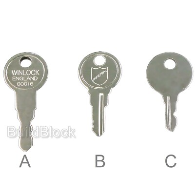 Window Handle Keys Winlock 80016 Locking Spare Replacement Key upvc ...