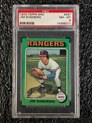 1975 Topps Mini #567 Jim Sundberg PSA 8 | eBay