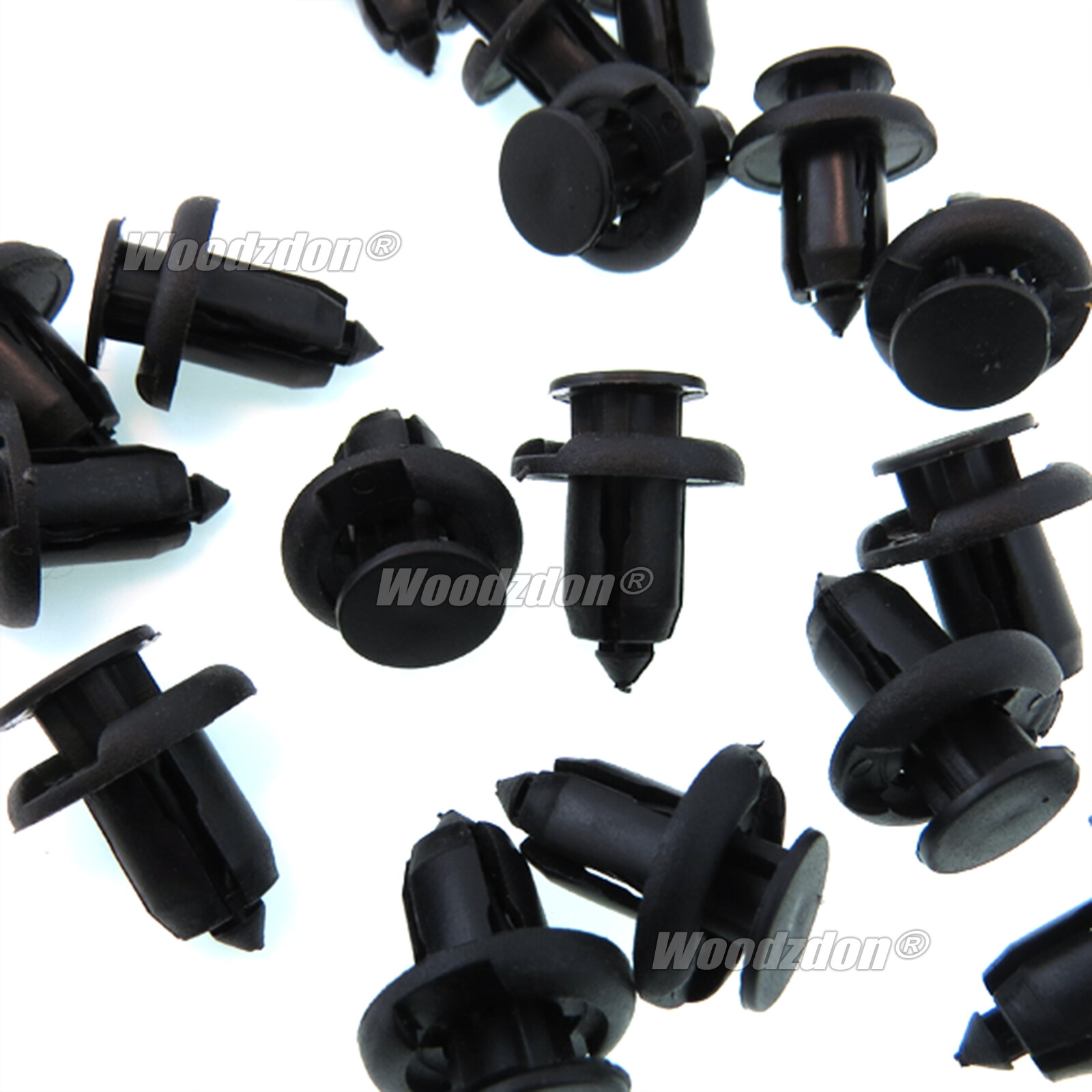 100 Clips For Honda Bumper Hood Fender Splash Guard Retainer Fasteners ...