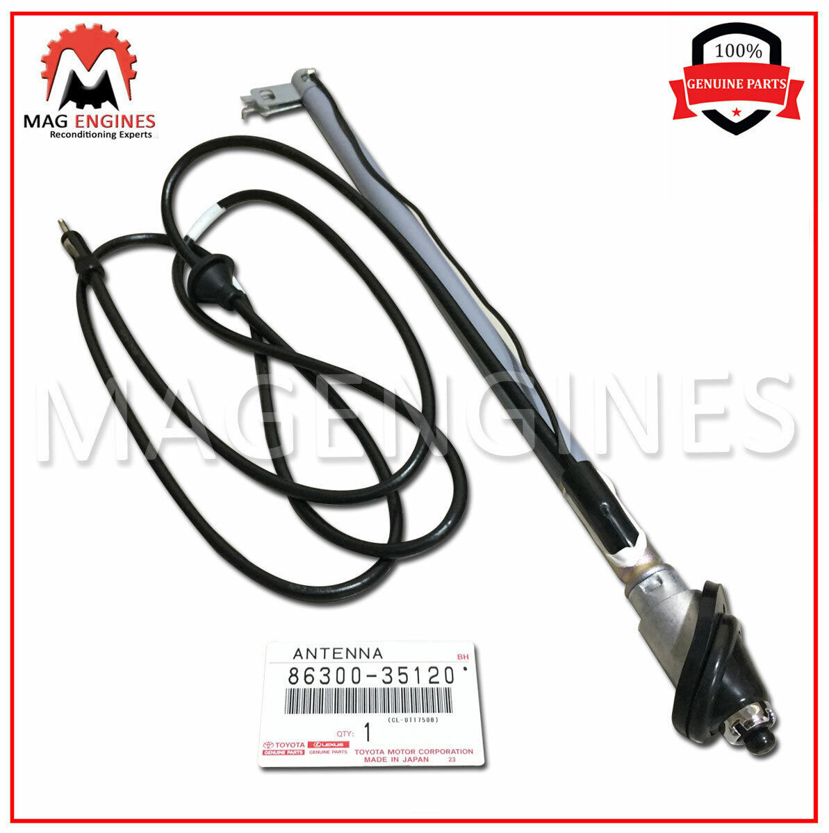 86300-35120 GENUINE OEM W/HOLDER ANTENNA ASSY 8630035120 | eBay