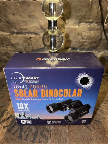 Celestron EclipSmart Porro Safe Solar Binoculars 10x42MM | eBay