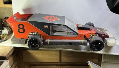 1/4 Scale RC Car Modified Dirt Stock Car WCM Quarter Scale 1:4 Roller ...