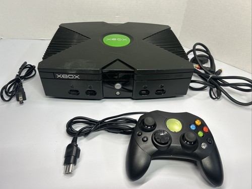 Original Xbox Console + Controller + Cables – Tested – Bundle - 8 Games ...