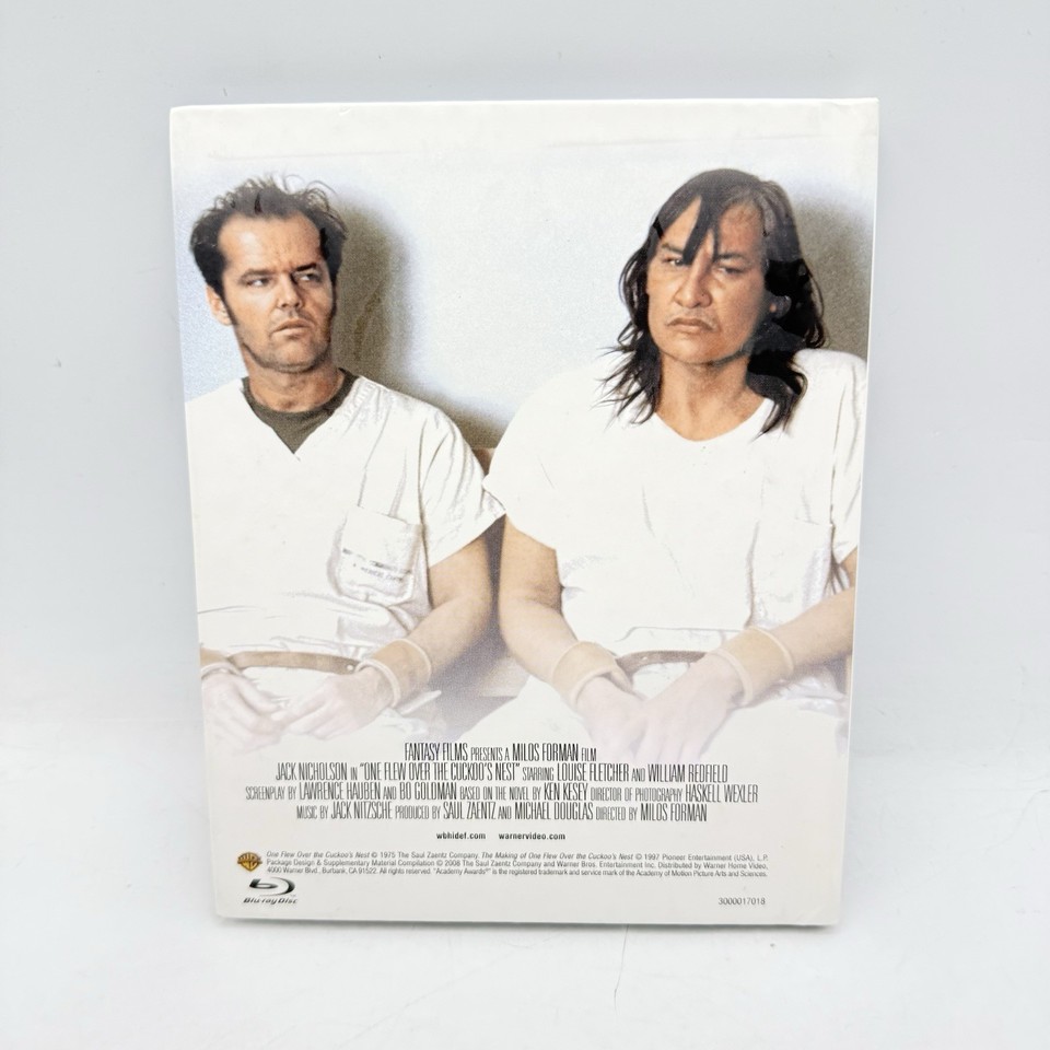One Flew Over the Cuckoo's Nest 1975 (Blu-ray Digibook 2008) Jack ...