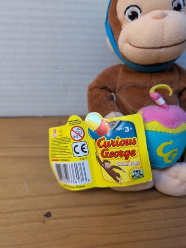 Rare Curious George Small Plush Birthday Boy 2007 | eBay