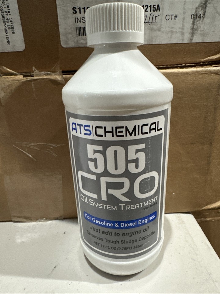 Bernies ATS Chemical 505 CRO Oil System Treatment for Gas and Diesel ...