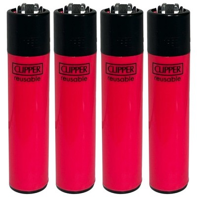 4 Clipper Neon Pink Lighters | eBay