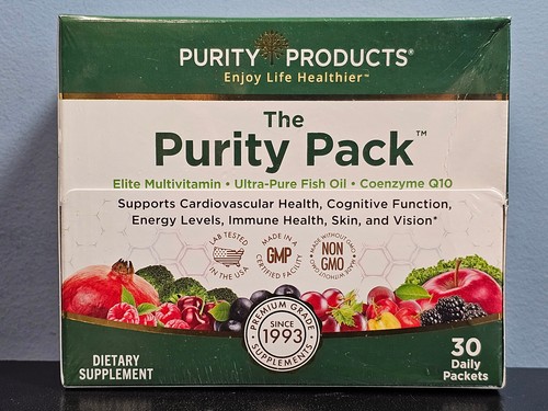 Purity Products The Purity Pack 30 Daily Multivitamin Packets - New ...