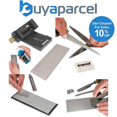 Trend DWS Diamond Sharpening Range Whetstone Chisel Plane Iron Blade ...