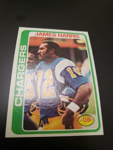 1978 TOPPS JAMES HARRIS #17 SAN DIEGO CHARGERS FOOTBALL CARD | eBay