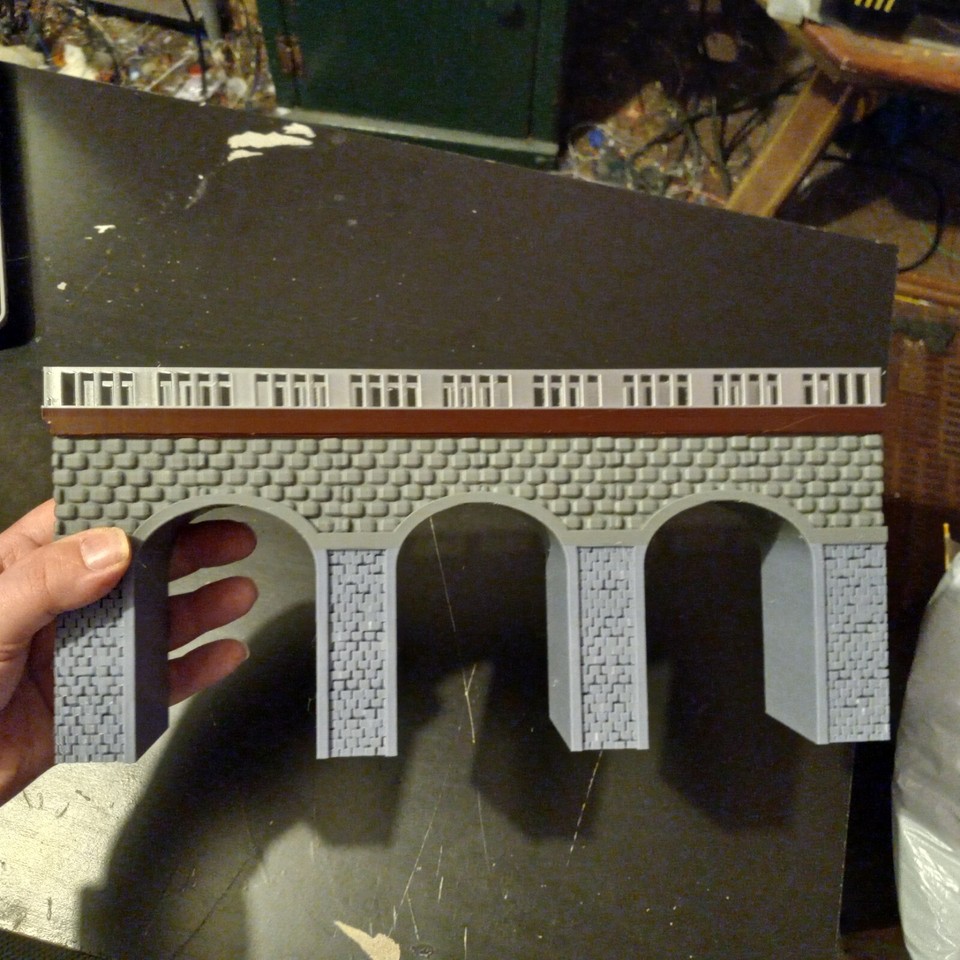 16" Big O Scale Stone Brick Arch Bridge 3D Printed CUSTOM ORDER | eBay