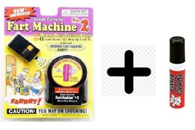 Remote Control Fart Machine and Liquid Fart Spray Combo Set | eBay