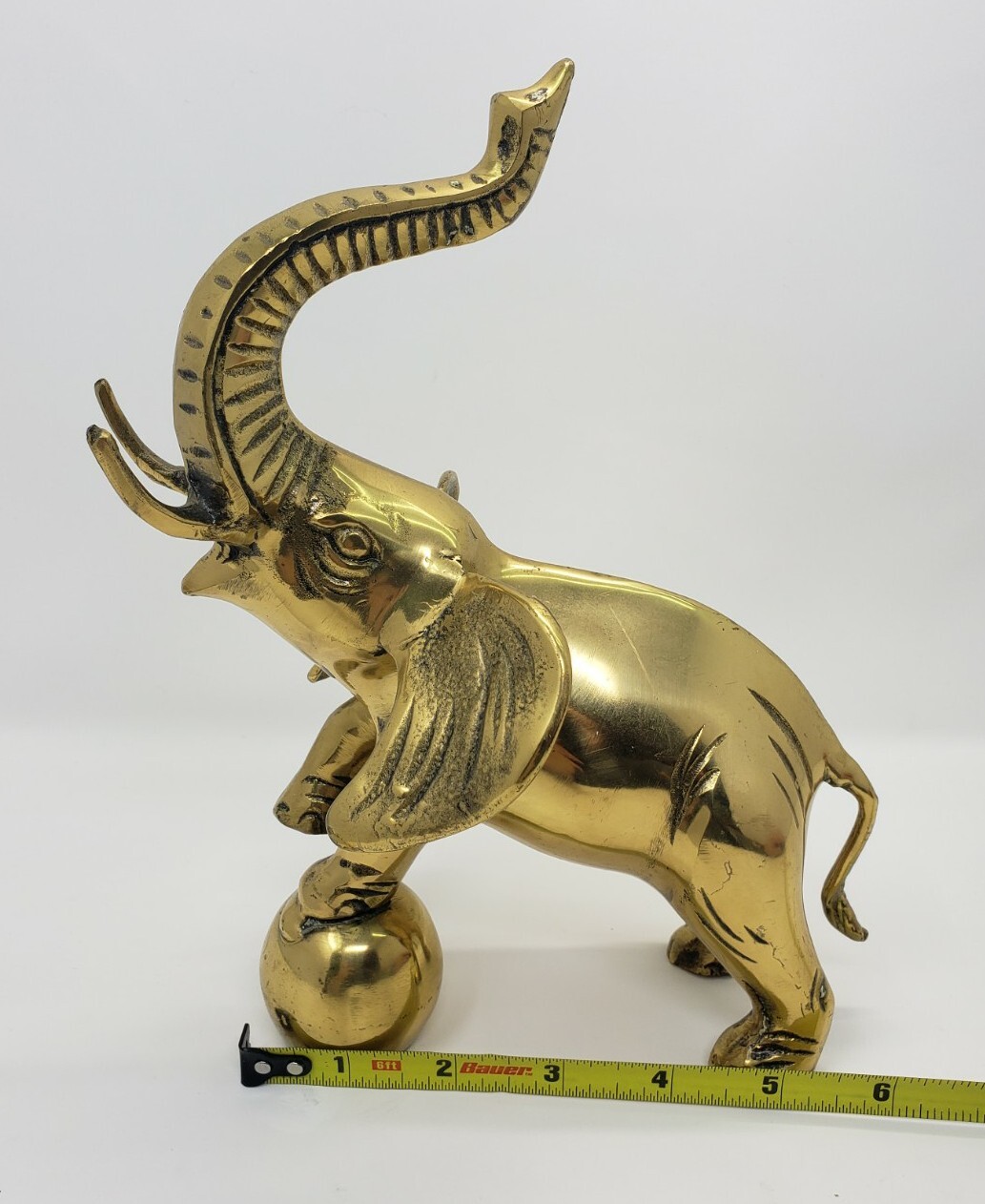 Vintage Circus Elephant Standing