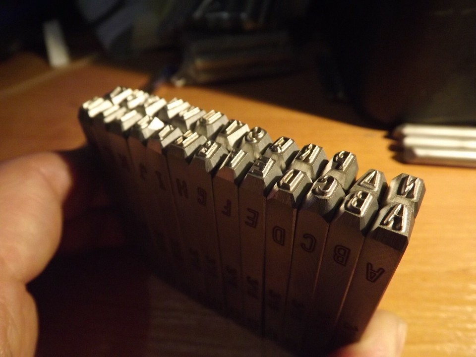 Single stamps Harley VIN letters Not Set 3/16 | eBay