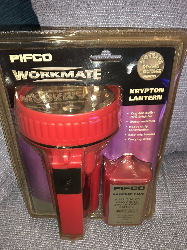 Pifco Workmate Krypton Lantern Heavy Duty Construction Torch. New ...