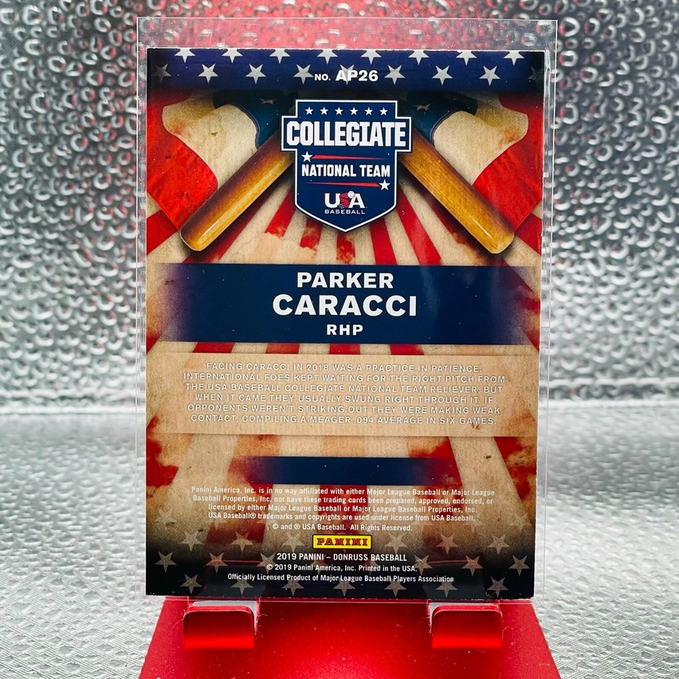 2019 Panini Donruss #AP26 Parker Caracci American Pride Vector | eBay