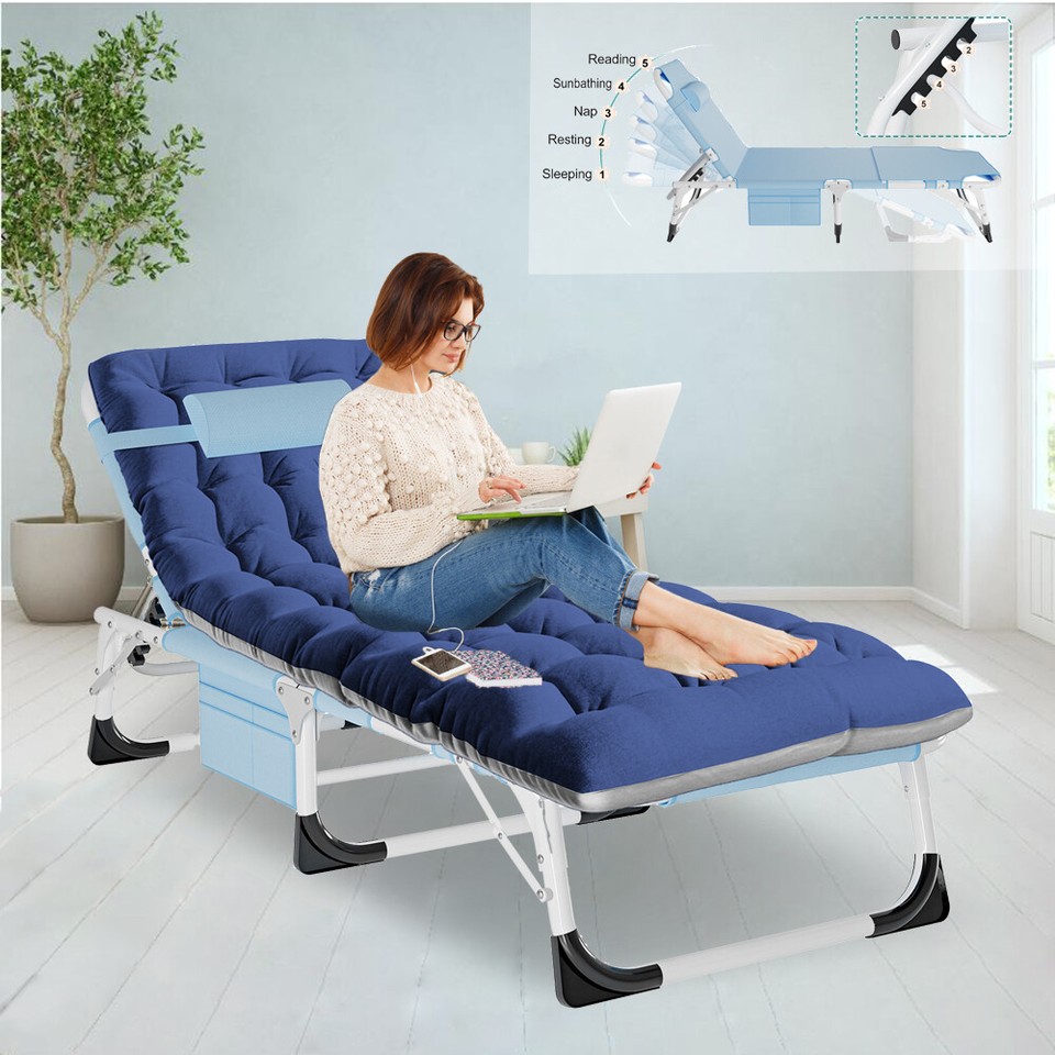 NAIZEA Adults Oversized / Standard Size Folding Sleeping Cot Bed ...