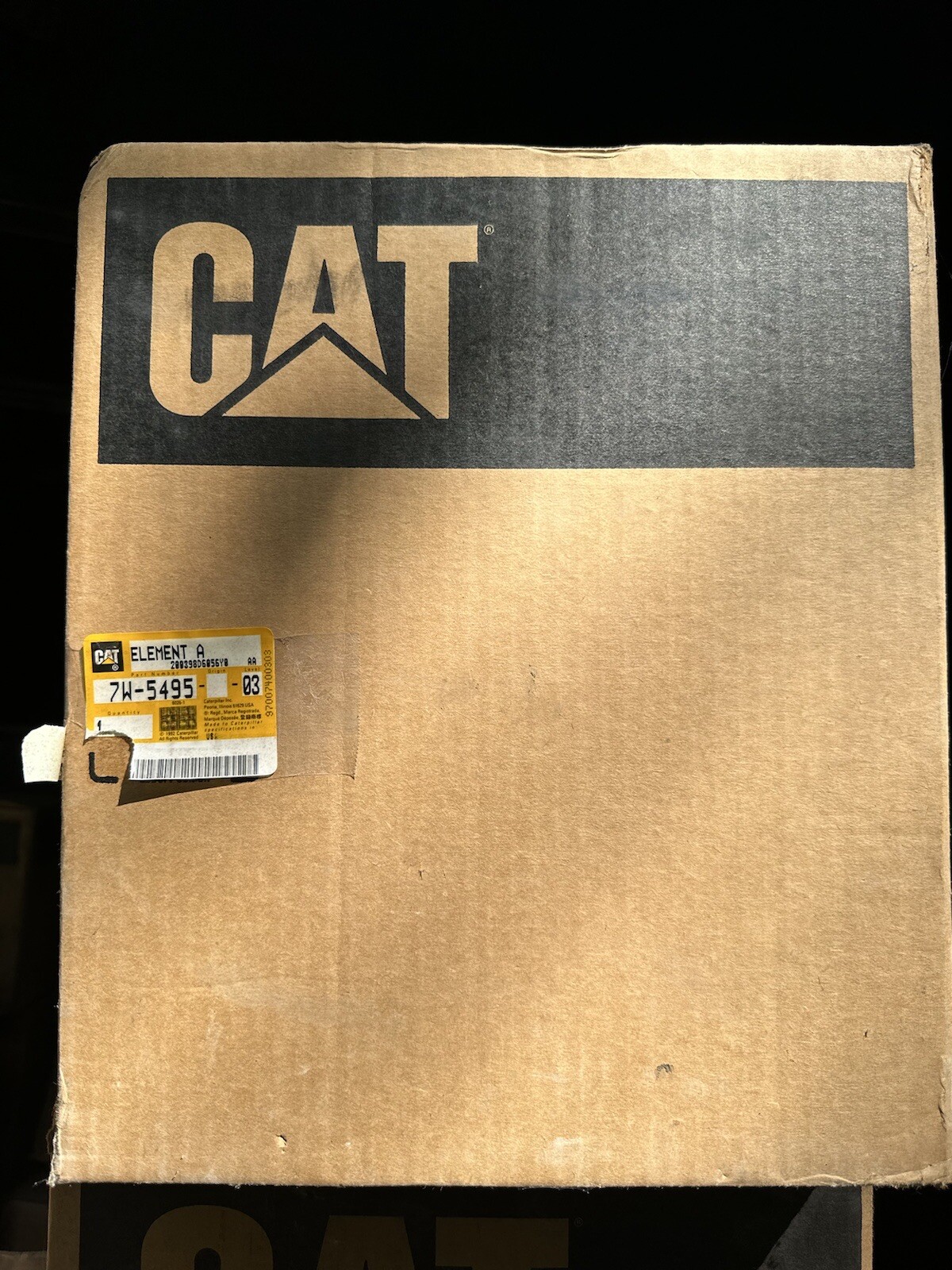 CATERPILLAR 7W5495 - Air filter cross reference