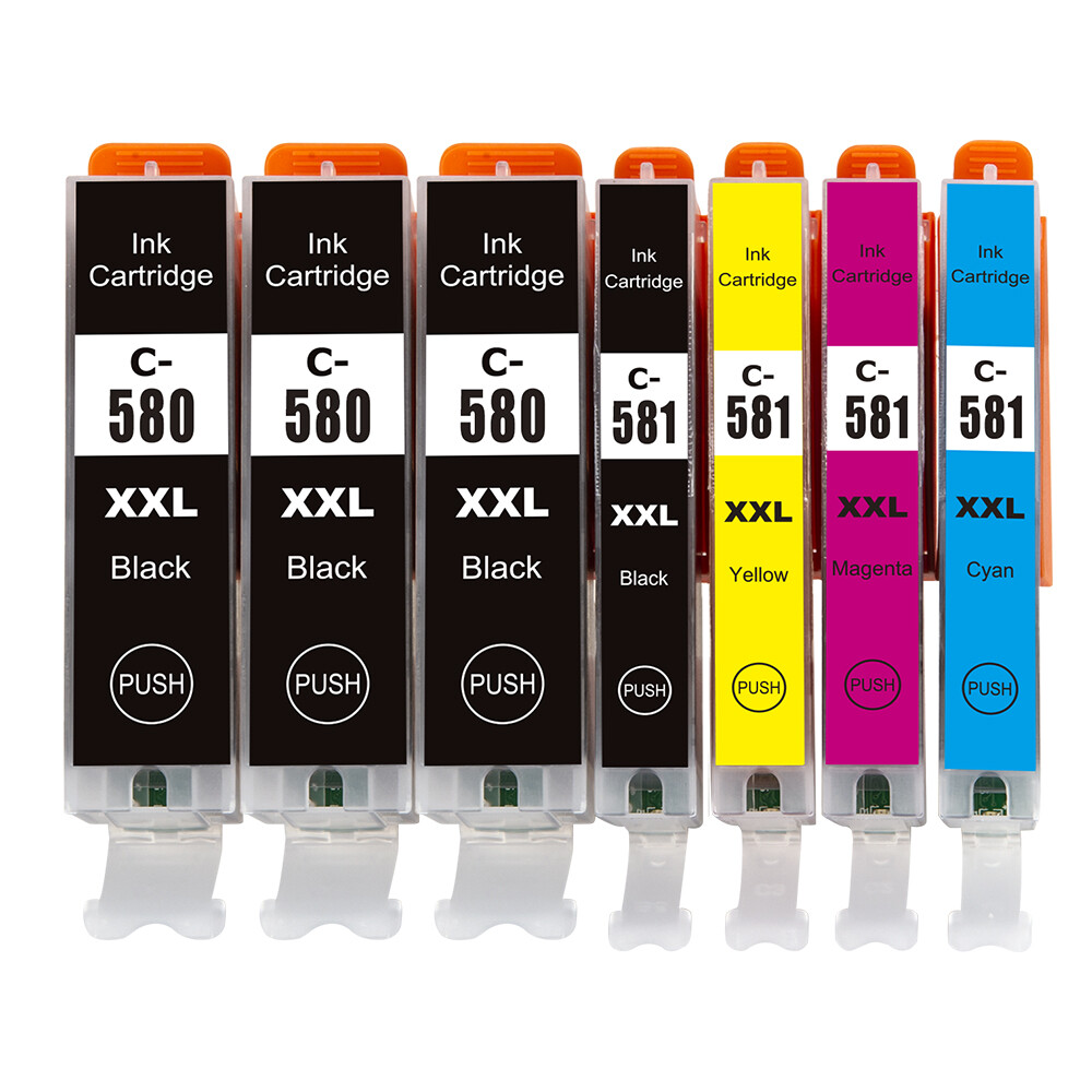 580 581xxl ink cartridges for Canon Pixma ts705 ts6250 ts8150 ts6350 ...