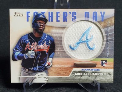 2023 Topps MICHAEL HARRIS II Father’s Day Commemorative Patch Braves RC ...
