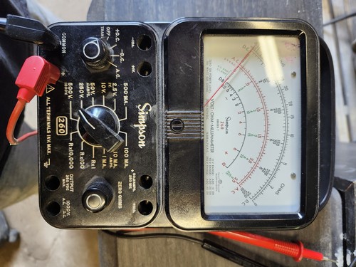 simpson 260 multimeter series 7 | eBay