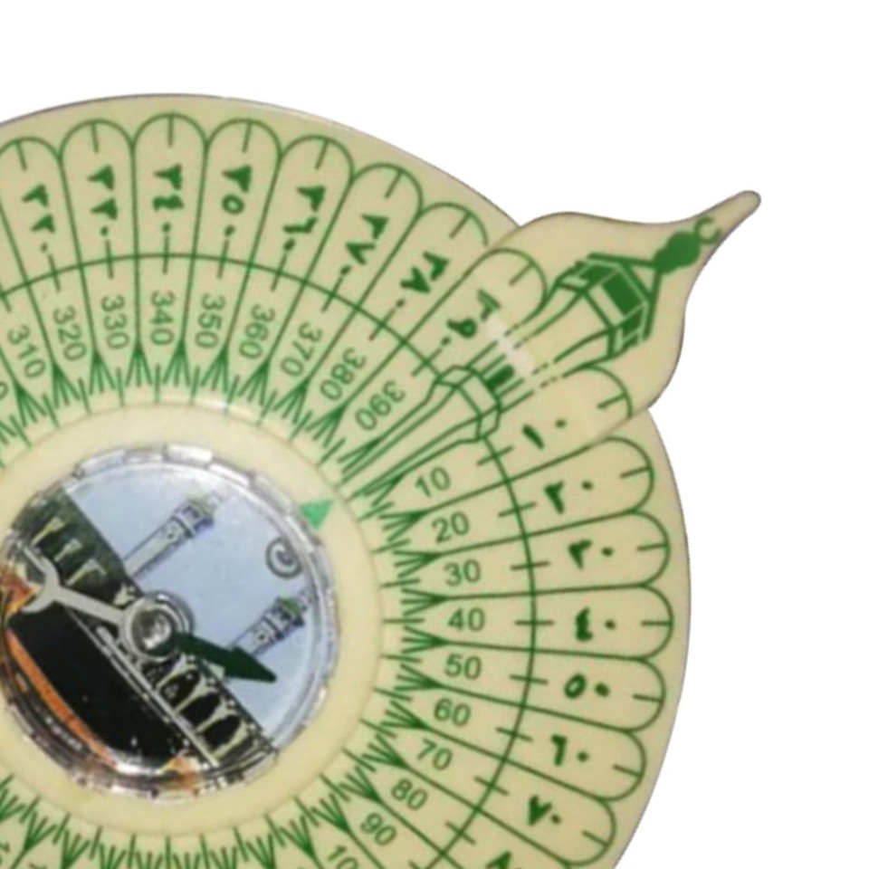 Qibla Direction Compass Portable Small Salah Kaaba Kibla Compass ...