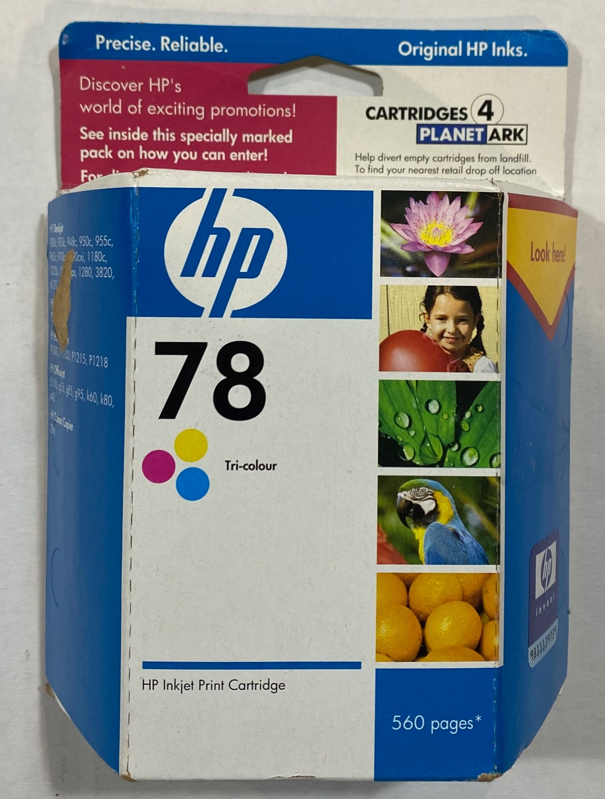 Tri Colour Genuine Original C6578D Genuine #78 | eBay