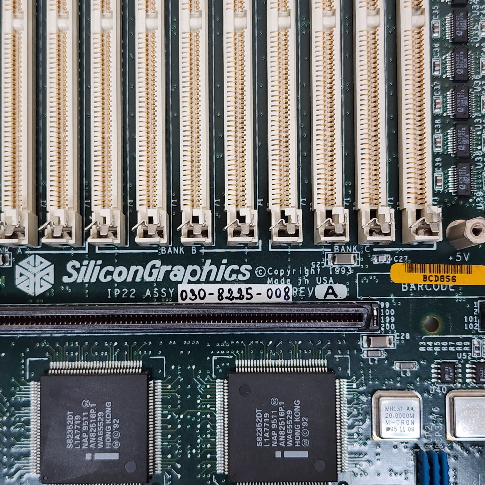 Silicon Graphics Sgi Indigo 2 System Board IP22 P/N 030-8225-005 | eBay