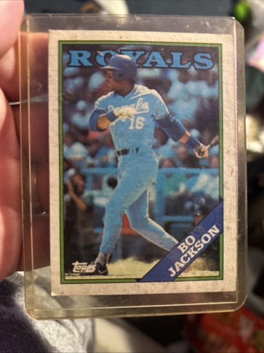 1988 Topps - #750 Bo Jackson Error Card | eBay