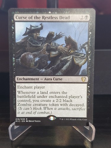 Curse of the Restless Dead - Commander: Innistrad: Midnight Hunt - NM ...