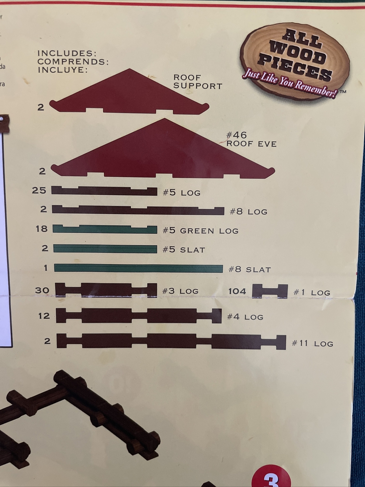 Lincoln Logs Fort Timberland 2006 Complete Set By Hasbro/K’NEX | eBay