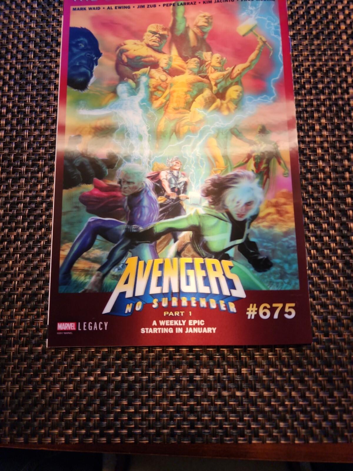 Marvel Legacy #1 2017 1st 1 Million BC Avengers and Zgreb NM | eBay