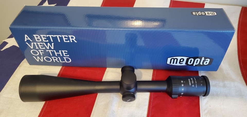 Meopta Meopro 6-18x50 Rifle Scope New Z-Plex II Reticle | eBay
