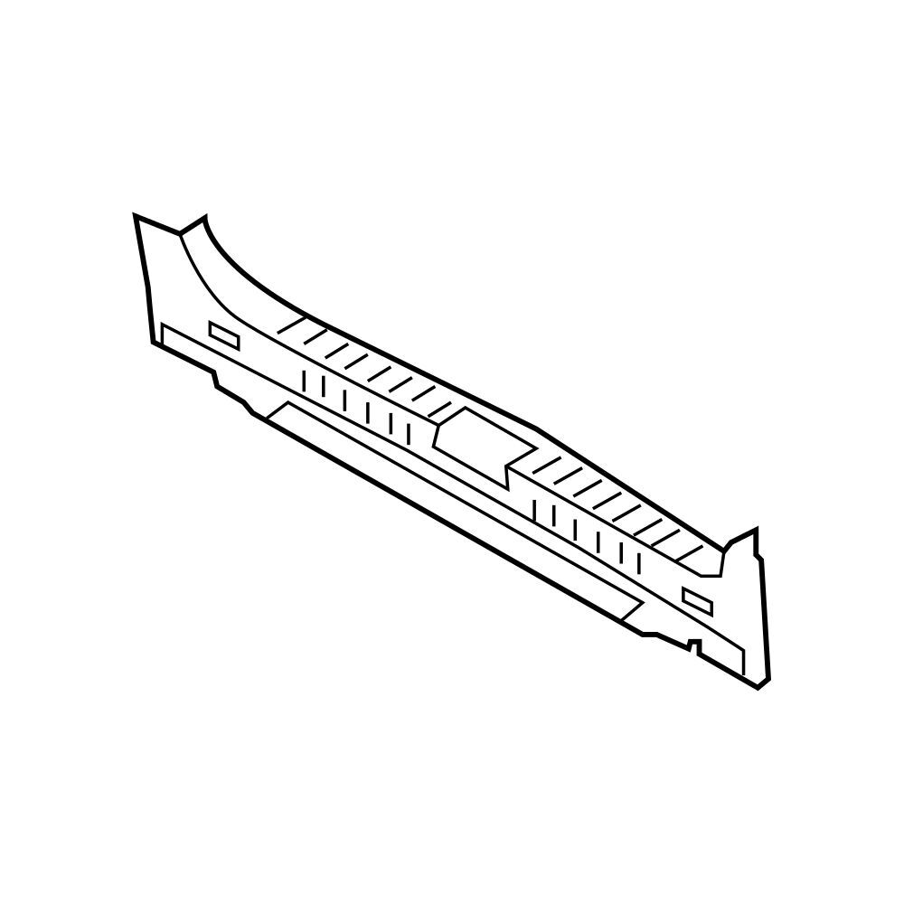 Genuine OEM Rear Trunk Trim Scuff Plate For BMW 51477068908 | eBay