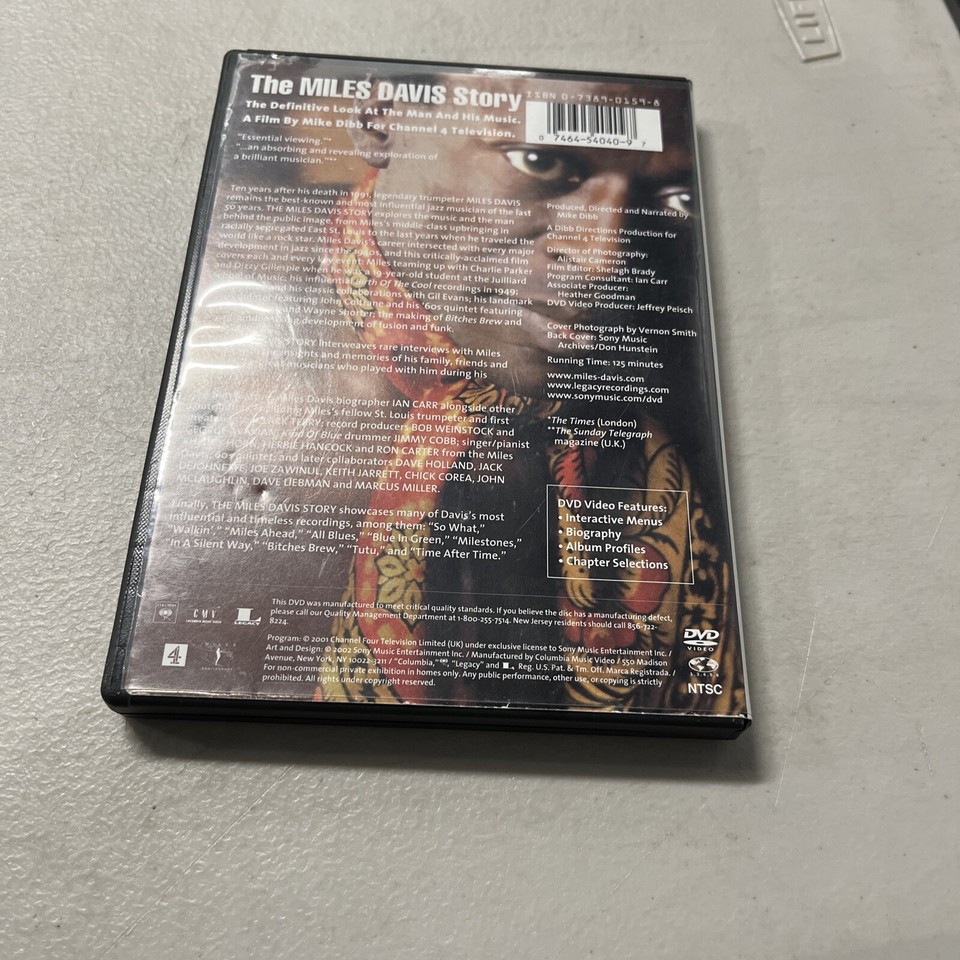 The Miles Davis Story (DVD, 2001) 74645404097| eBay