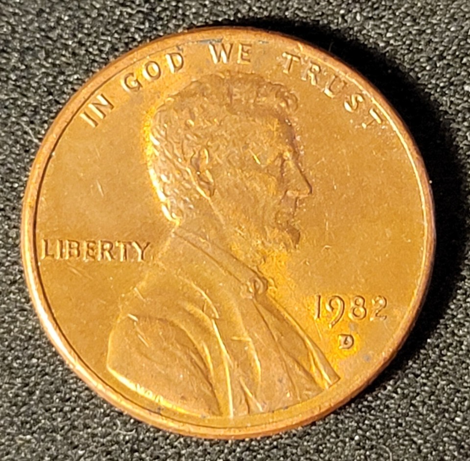 Small Date 1982 D Lincoln Penny | eBay