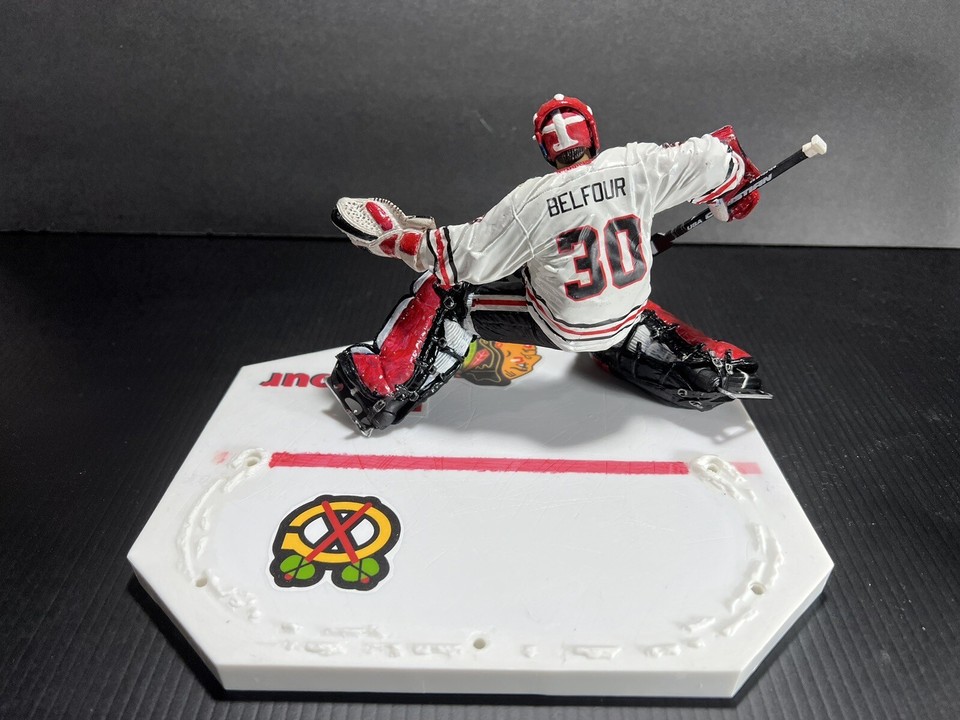 Custom Mcfarlane Ed Belfour Figure Chicago Blackhawks Jersey NHL | eBay