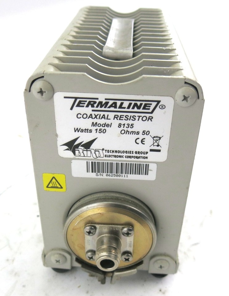 Bird Termaline Industrial 8135 Coaxial Resistor 150W Termination 50 ohm ...