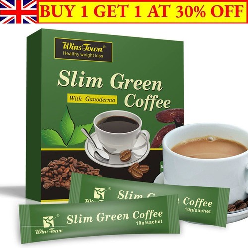 18Pcs/set Green Coffe Green Slim Coffee with Ganoderma，fat Burner ...