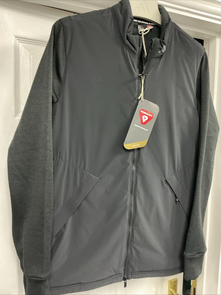 adidas U365 FrostGuard PrimaLoft Full Zip Jacket Medium Black New With ...