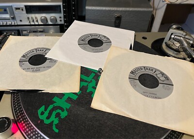 LOT of 3 45 FUNK BOOGIE DISCO Master-Trak Chuck Colbert Modern Soul NM ...