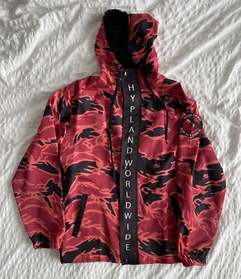 Hypland Red Camo Jacket Sz M 100 % Authentic | eBay