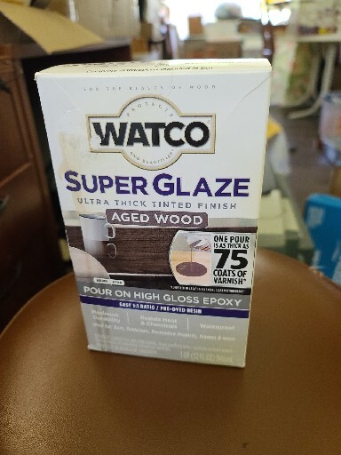 RUST-OLEUM Watco AGED WOOD Super Glaze High Gloss Epoxy 365338 One Quart Kit for sale online | eBay