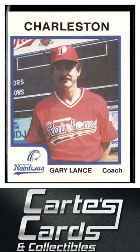 Gary Lance 1987 ProCards #1992 Charleston Rainbows Coach | eBay